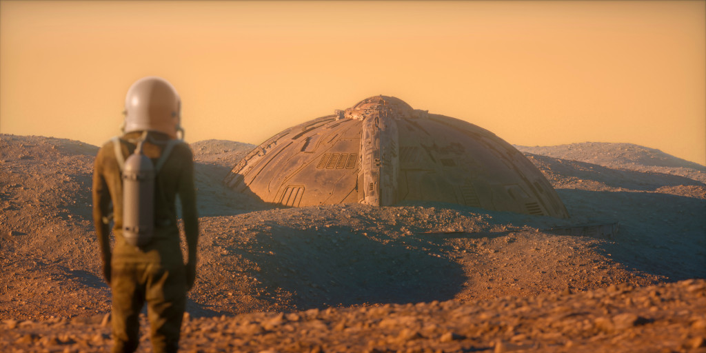 Bouwen met bacteriën op Mars - Artikelen - De Ingenieur